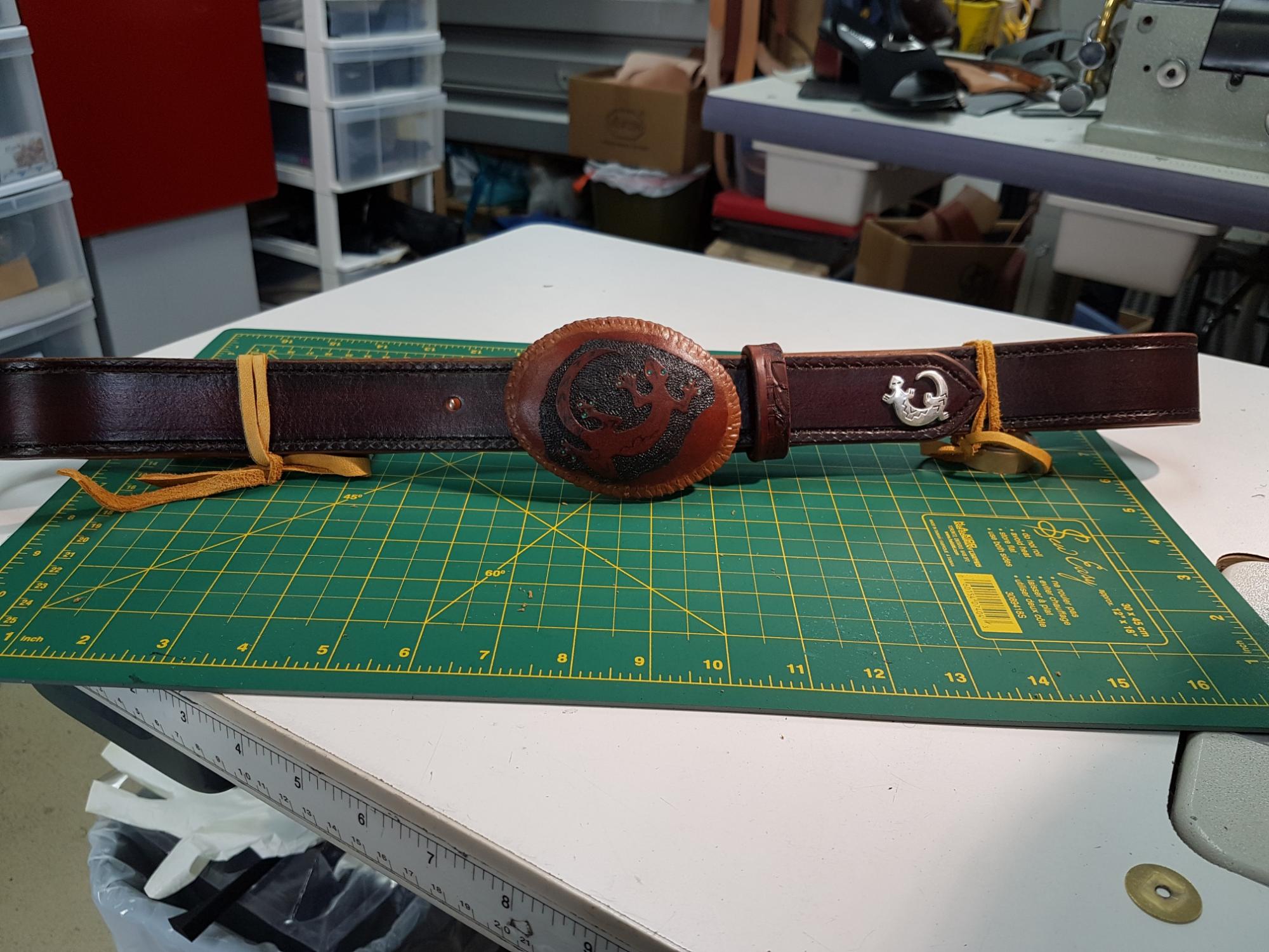 Leather Buckle & Belts Assorted | Custom, Full Grain Leather, Hand ...